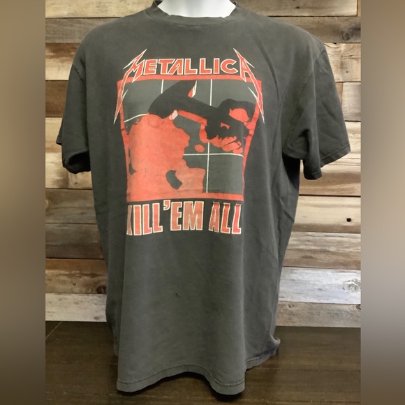 Tultex | Shirts | 9s Vintage 994 Metallica Kill Em All T Shirt Xlarge ...